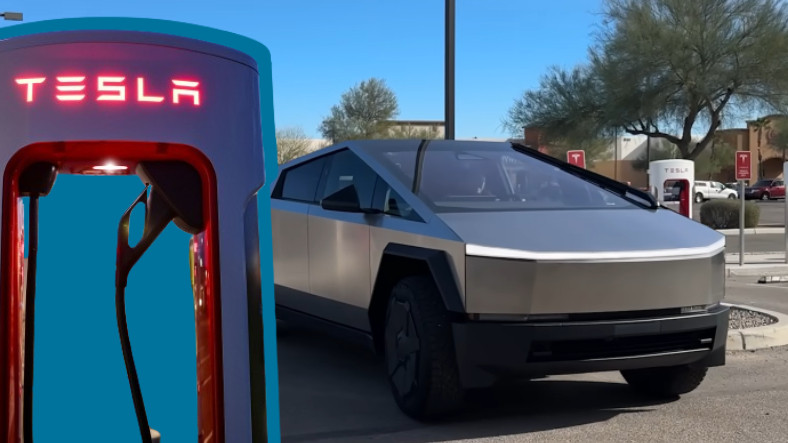 YouTuber, Tesla Cybertruck İle 2150 Kilometre Yol Yaparak En Büyük ...